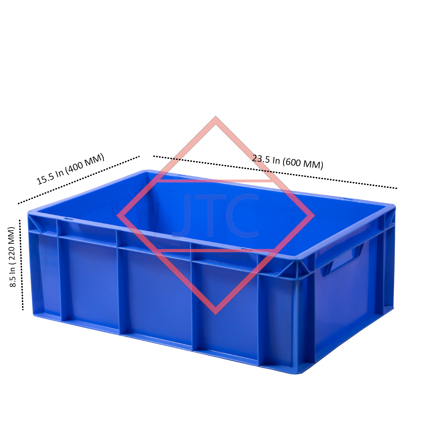 Crate C21 – 600 (L) X 400 (B) X 220 (H) – Crates.lk